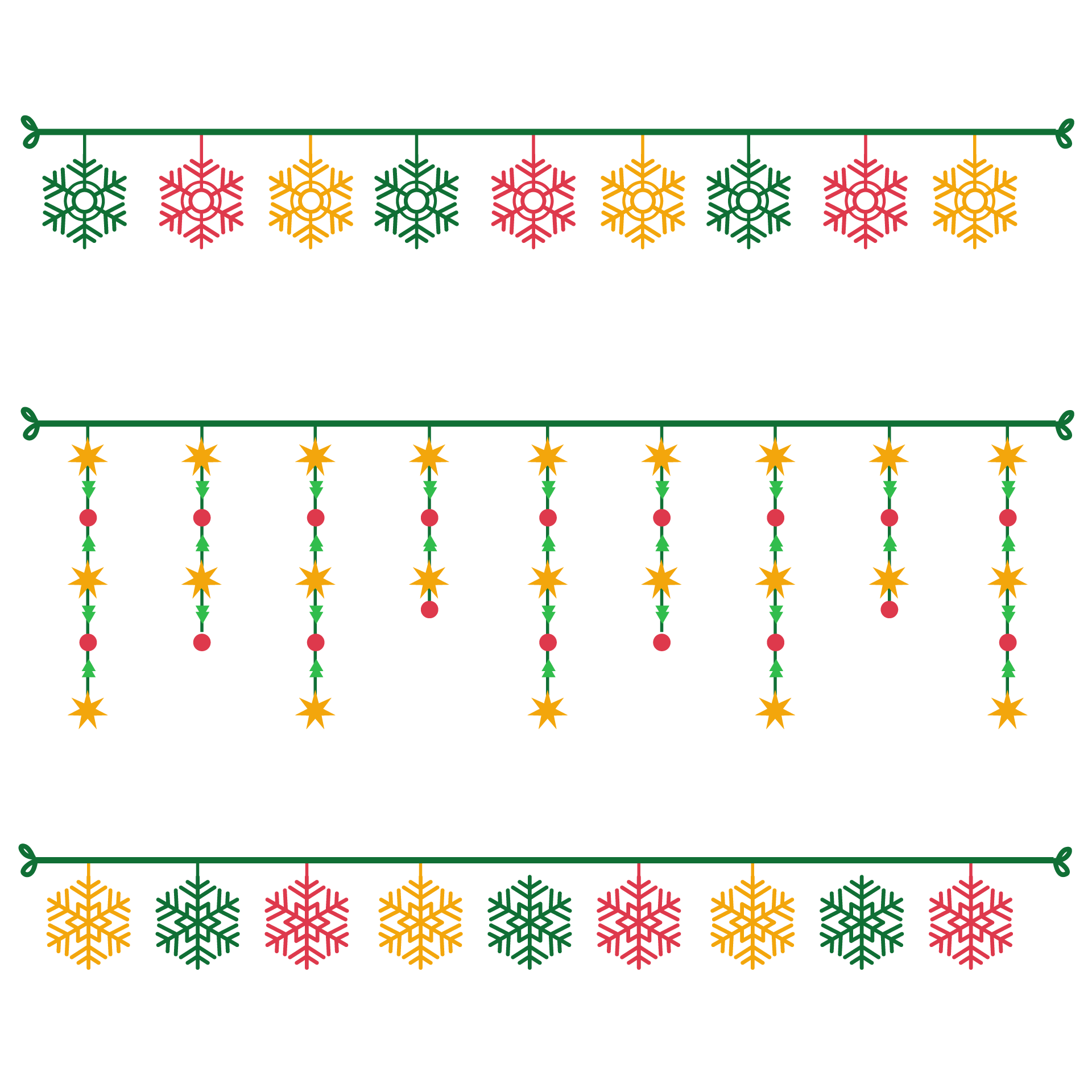Christmas Border Clipart | kmkm.com