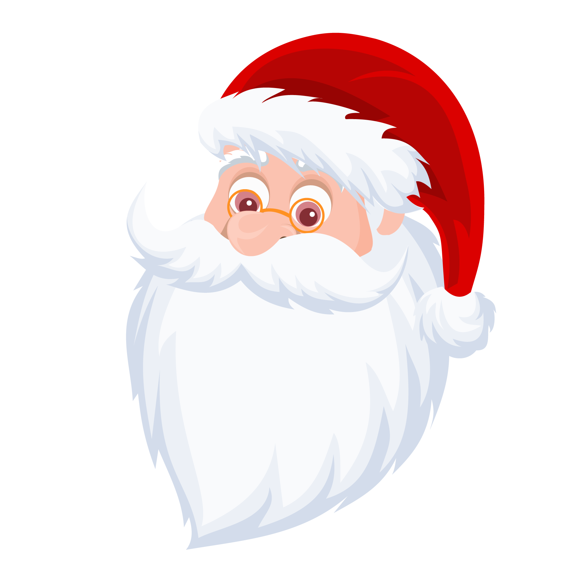 Santa Face Clipart | kmkm.com