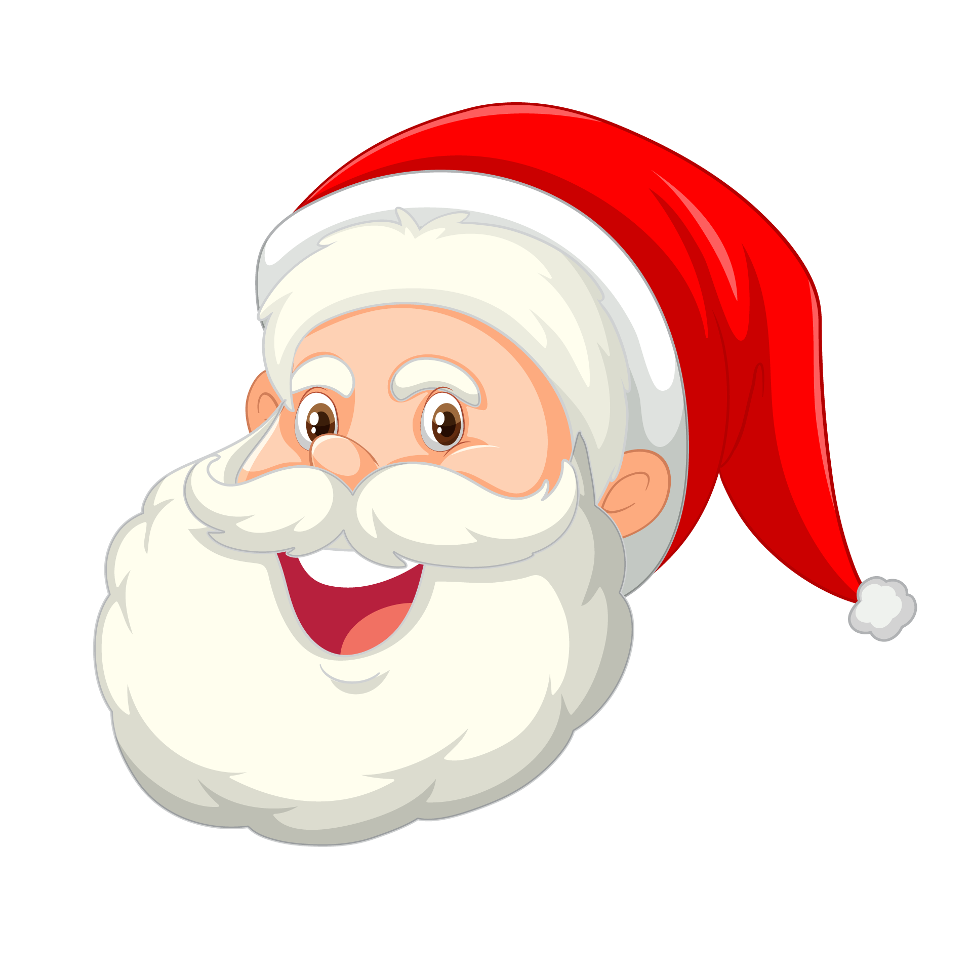 Santa Face Clipart | kmkm.com