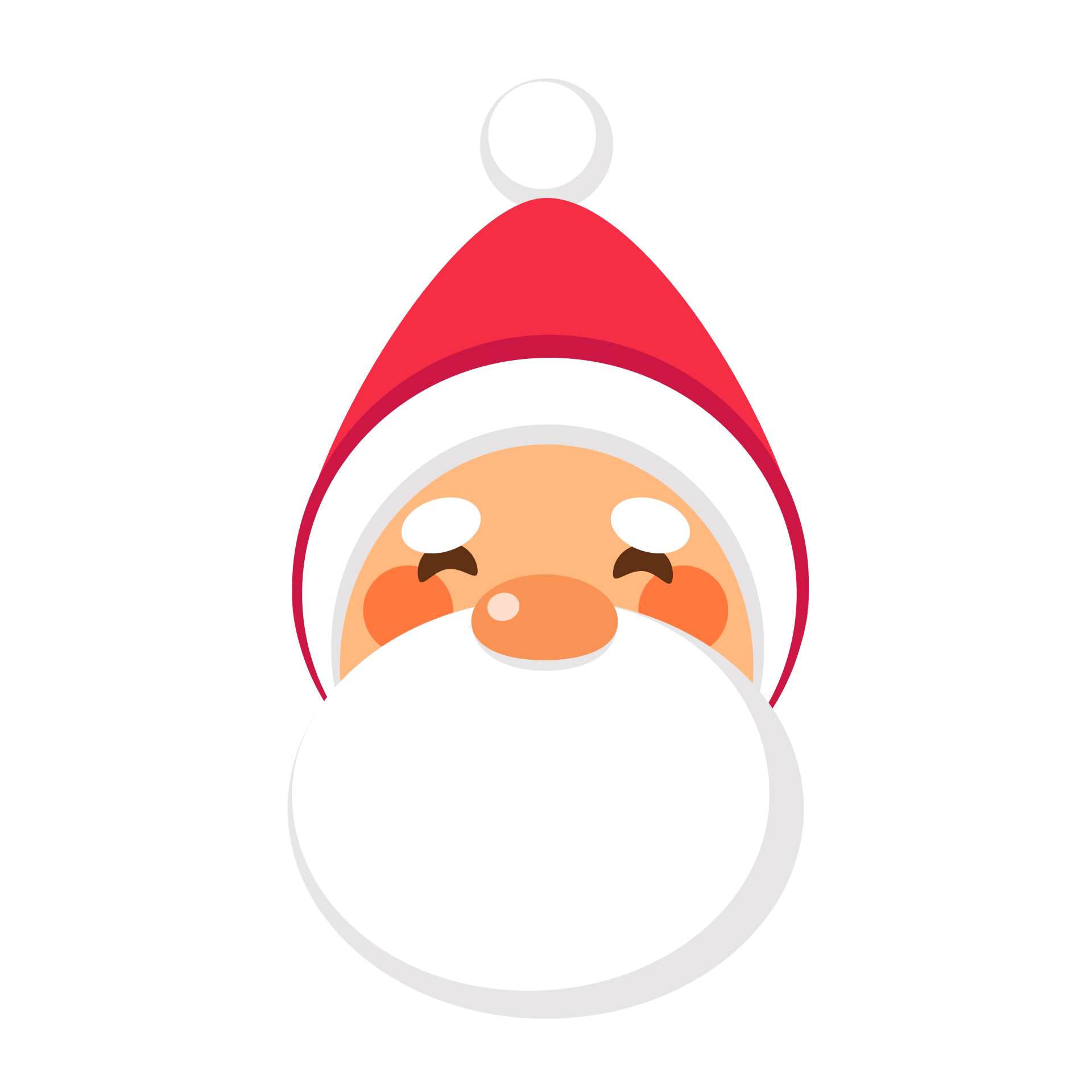 Santa Face Clipart | kmkm.com