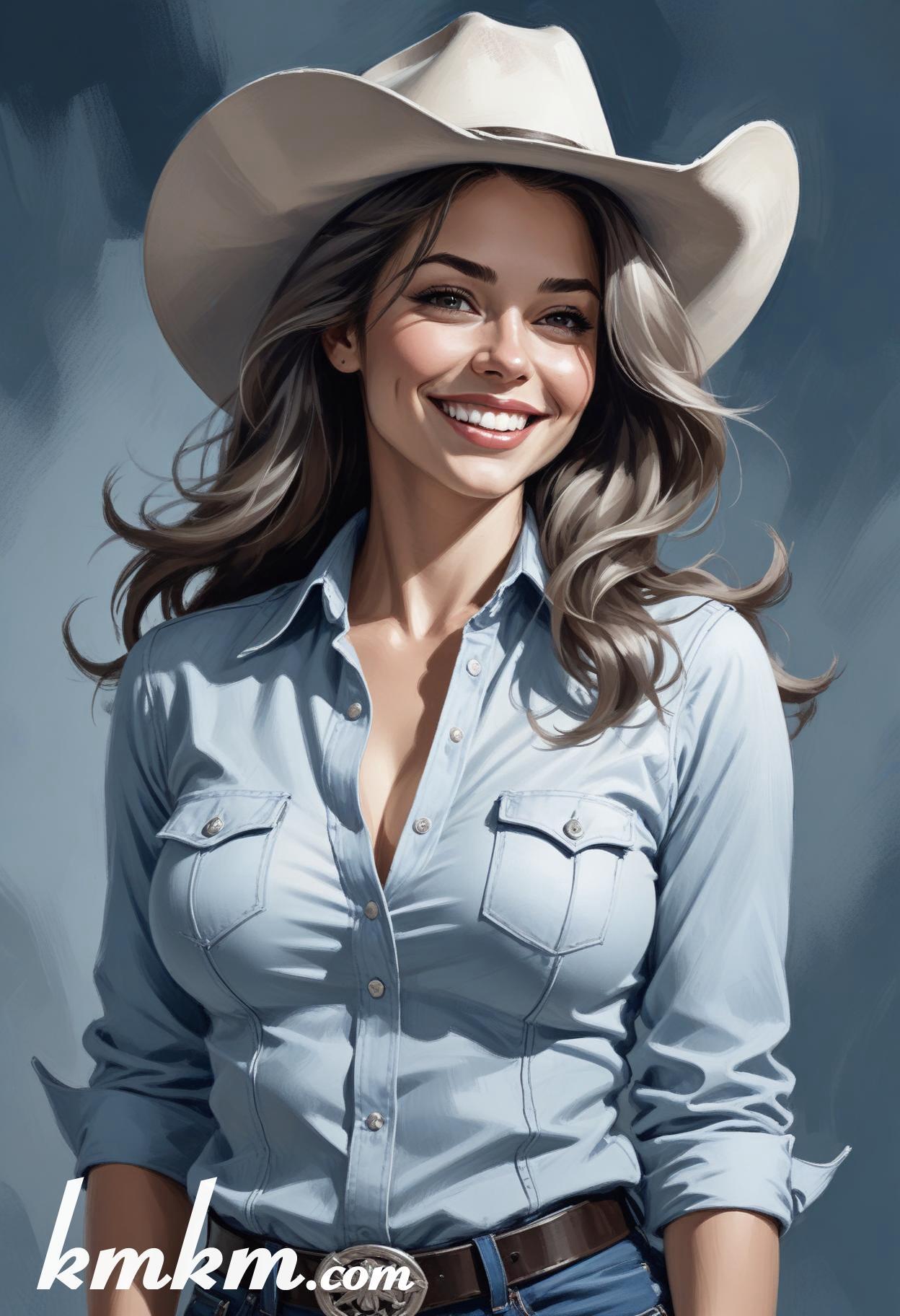 Cowgirl Portrait | kmkm.com