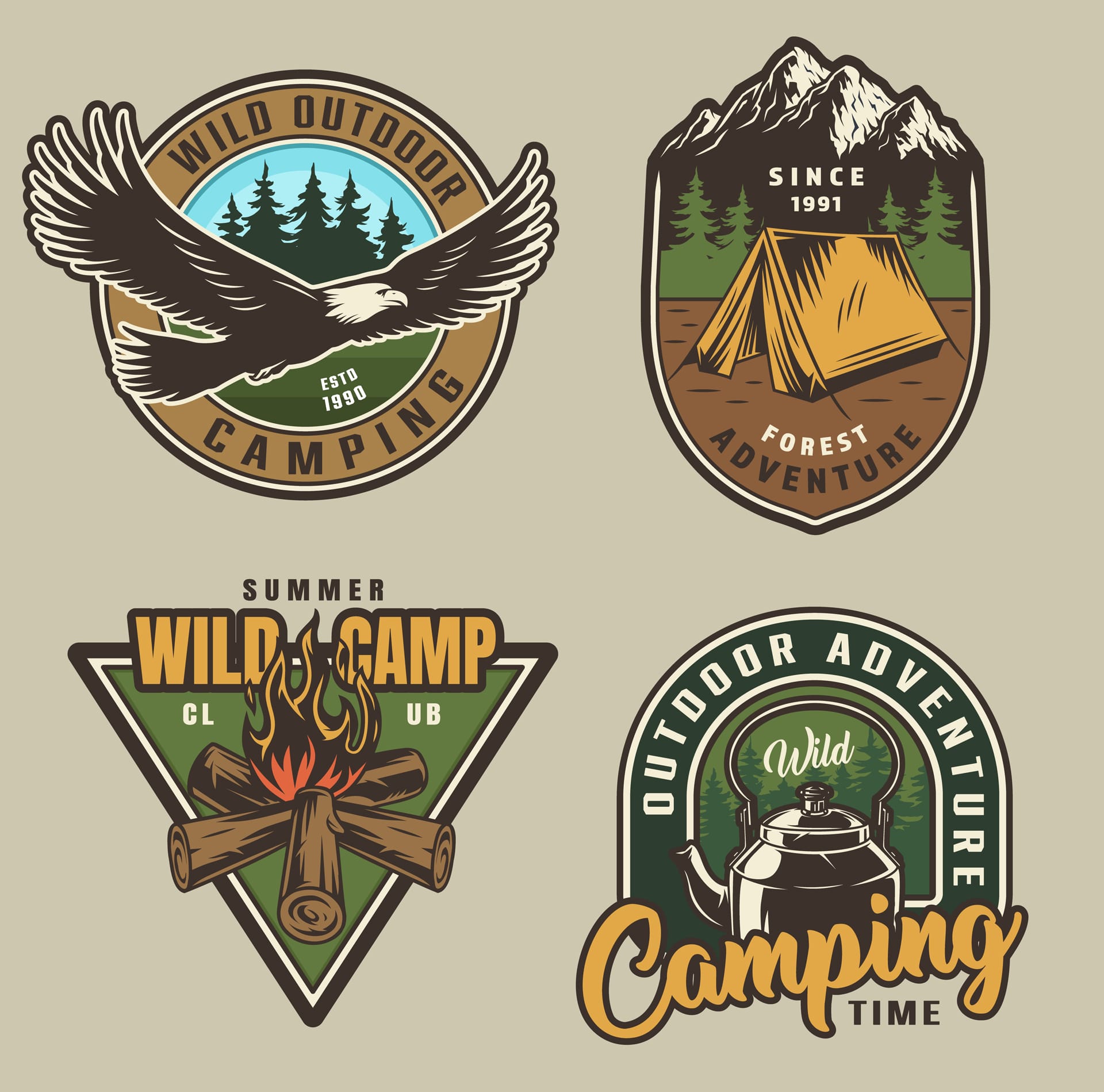 Camping Clipart | kmkm.com
