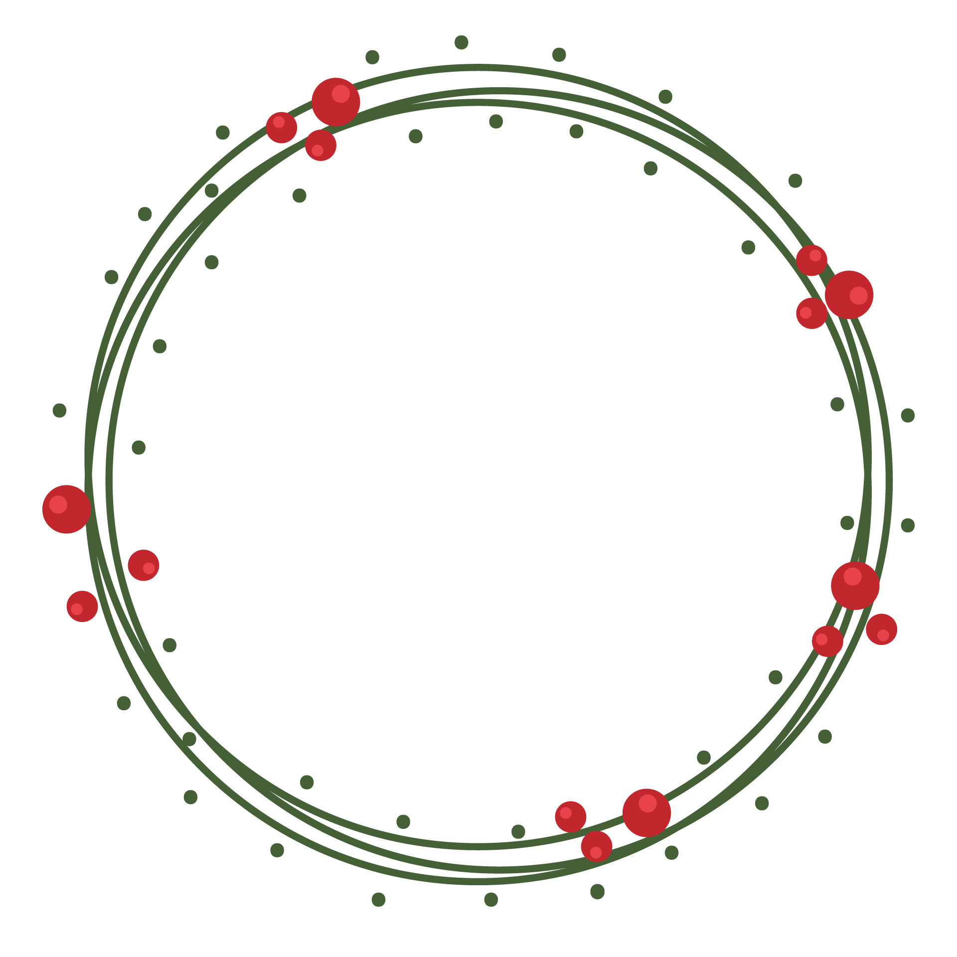 Christmas Border Clipart | kmkm.com