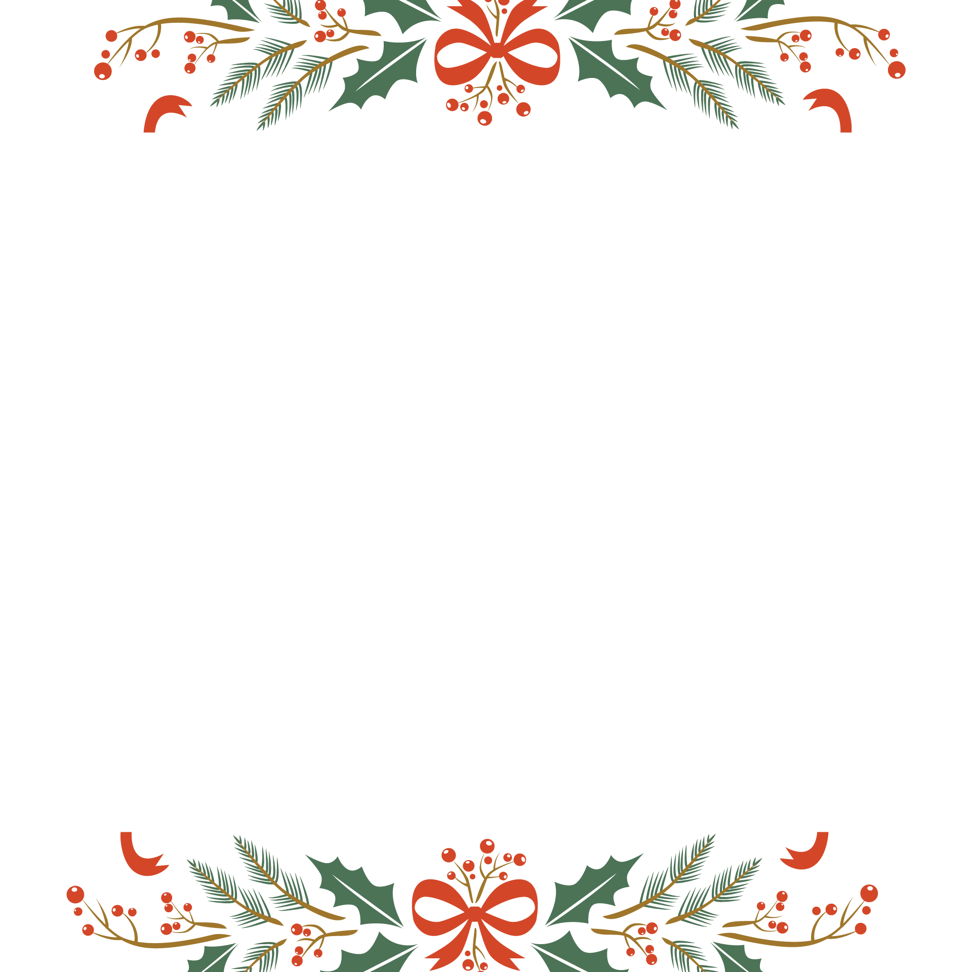 Christmas Border Clipart | kmkm.com