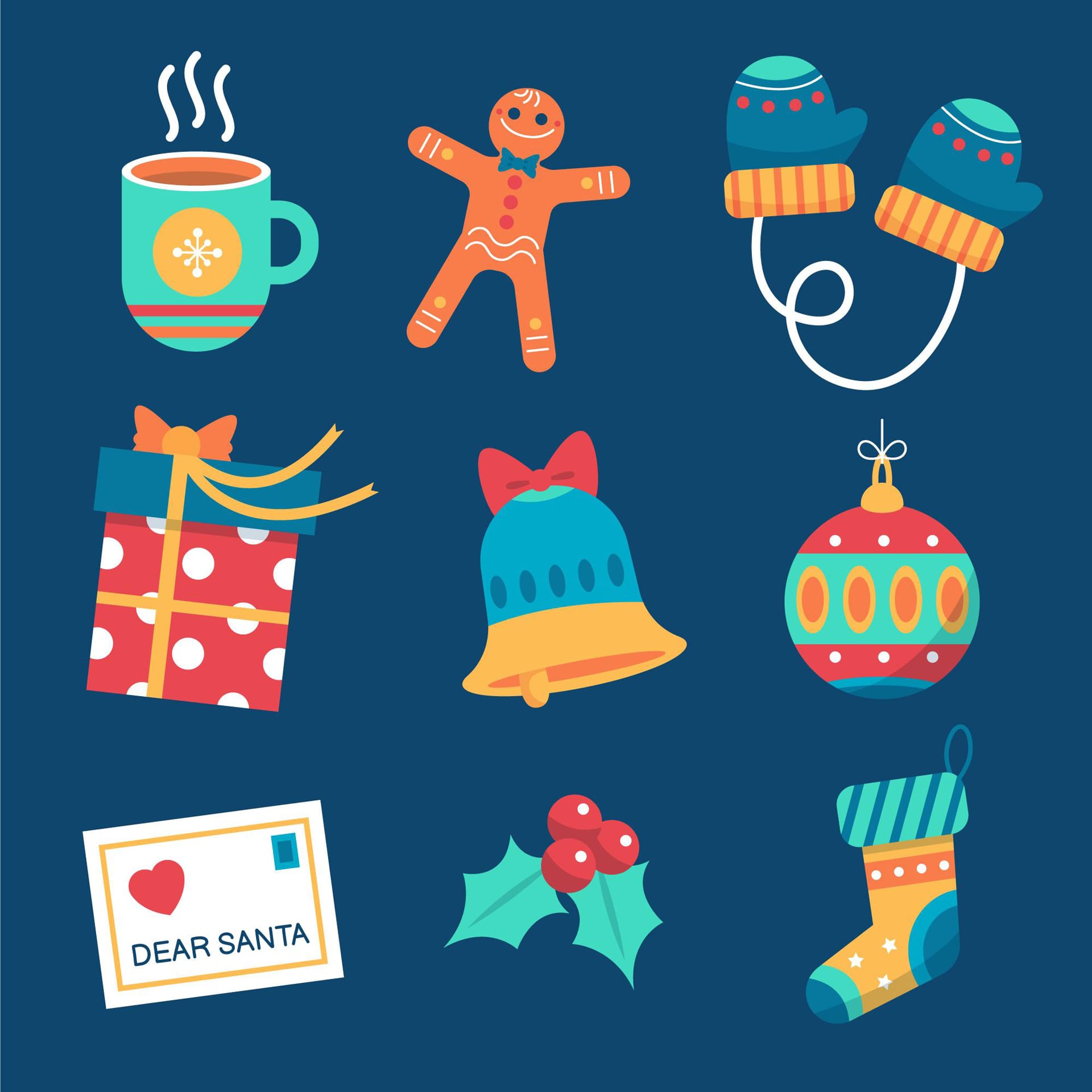 Christmas Decorations Clipart | kmkm.com