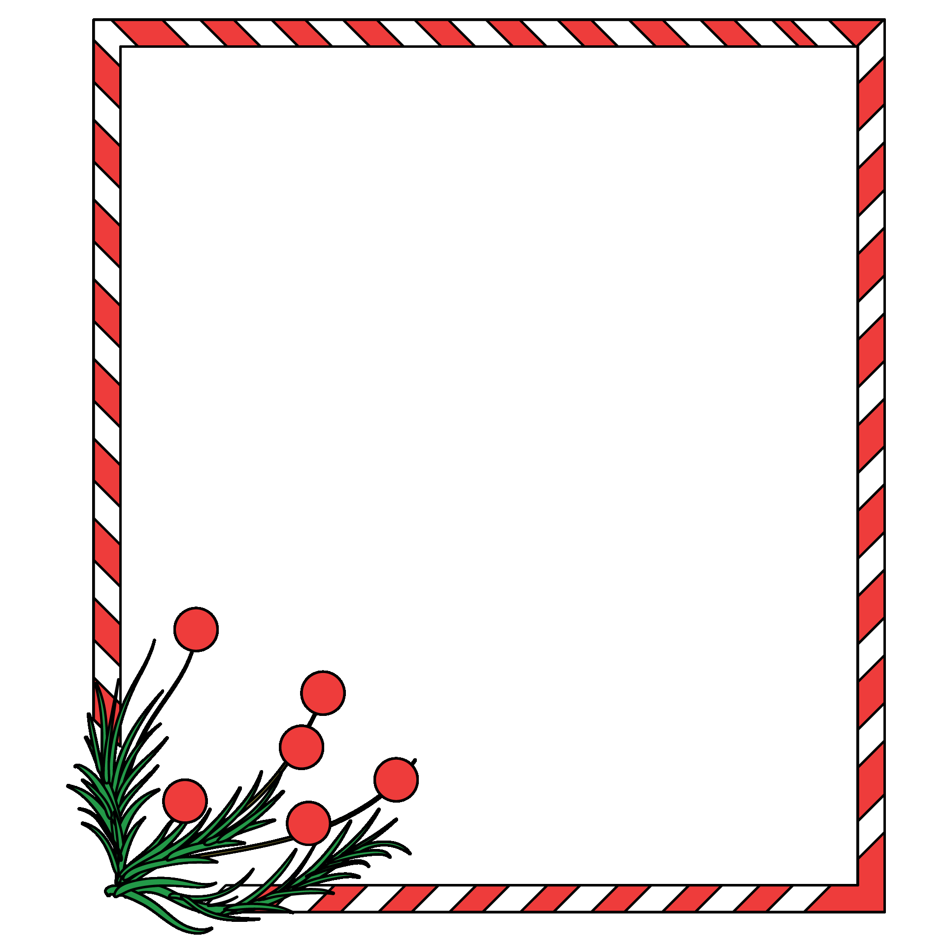 Christmas Frame Clipart | kmkm.com