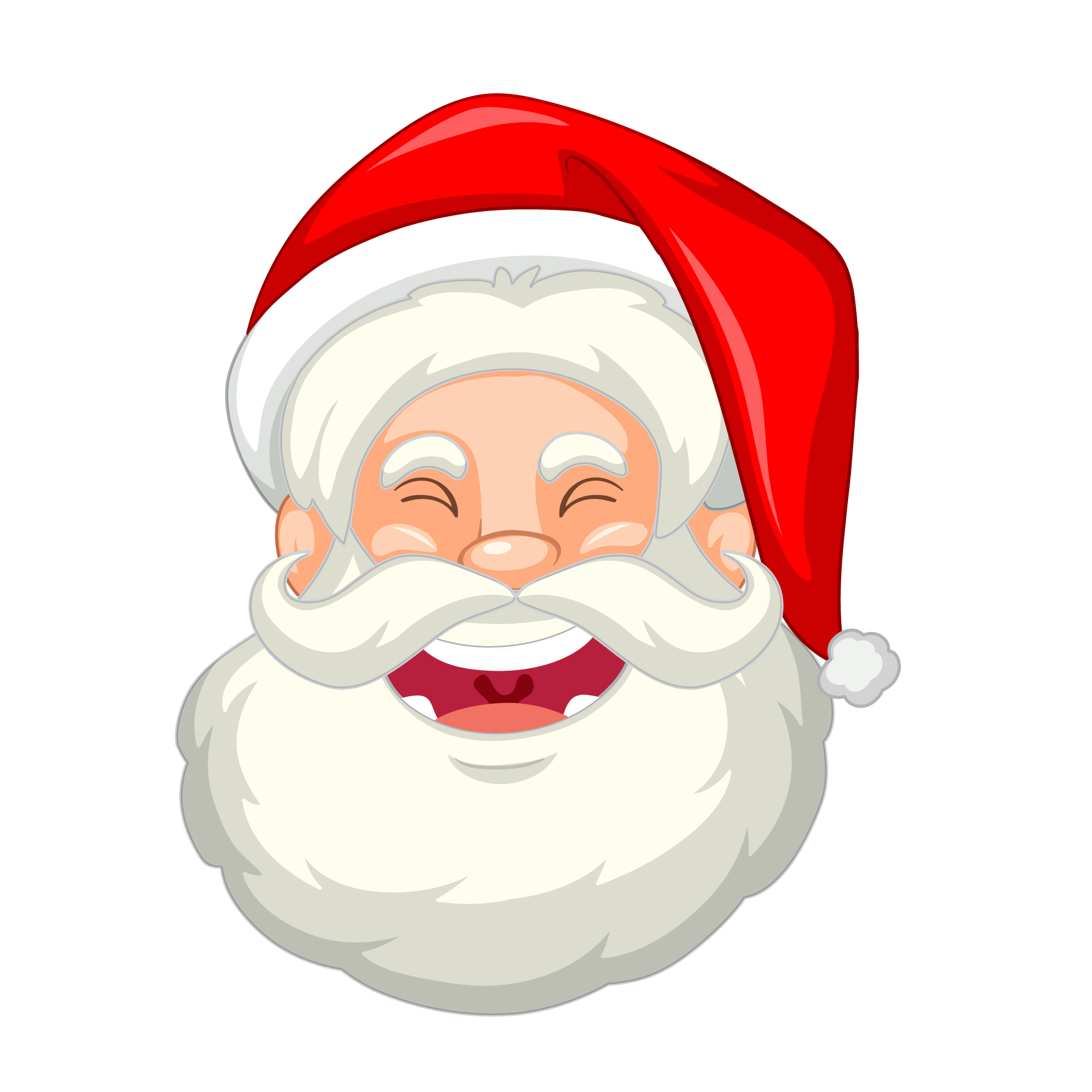 Santa Face Clipart | kmkm.com