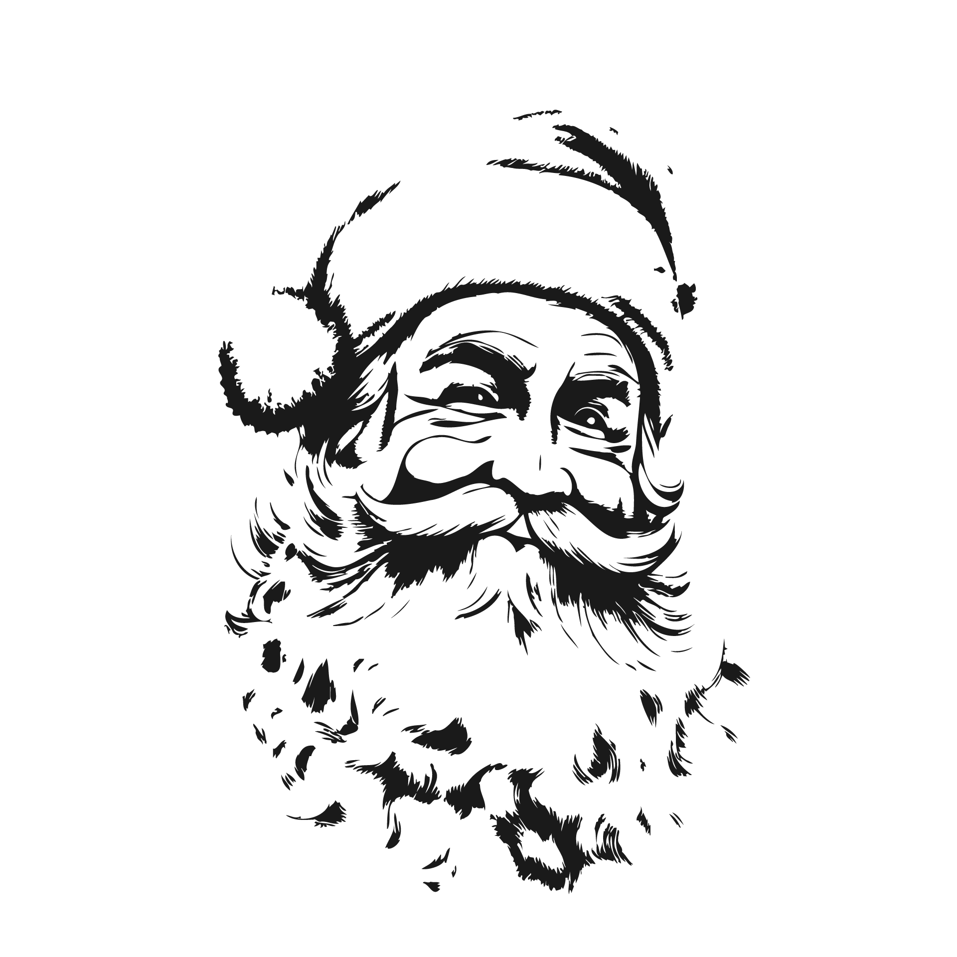 Santa Face Clipart | kmkm.com